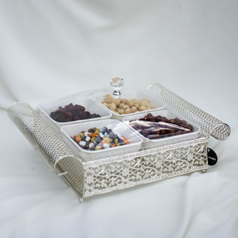 Plateau apéritif 4 compartiments